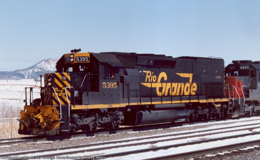 Rio Grande 5395 at Palmer Lake, Co